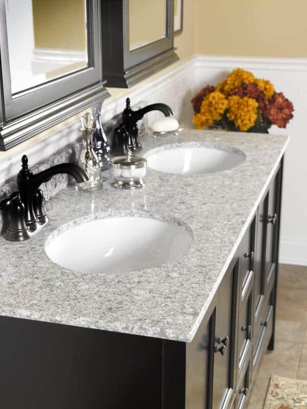 Quartz - Ocean Grey | Assembled Kitchen Cabinets | Quick Ship Kitchens